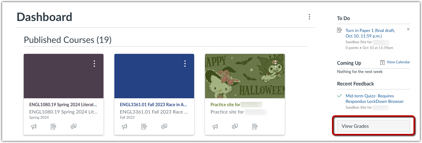 Student View Of Grades – CTE Resources