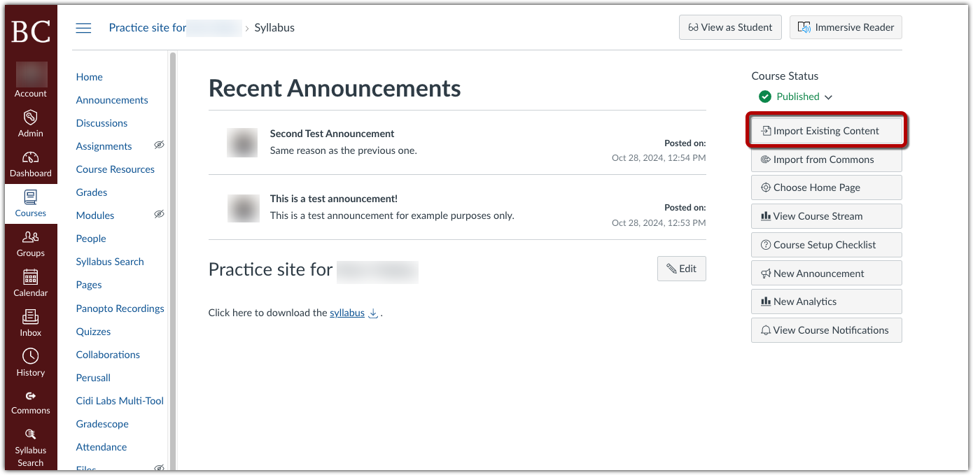 Import Content Into Your Canvas Course – CTE Resources