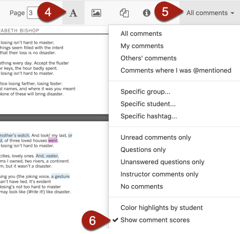 Write, View, and Respond to Comments - CTE Resources
