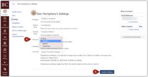 Customize User Display Settings – CTE Resources