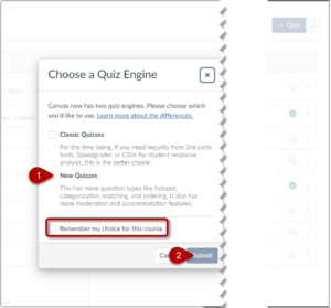Building a New Quiz – CTE Resources