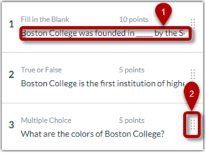 Building a New Quiz – CTE Resources