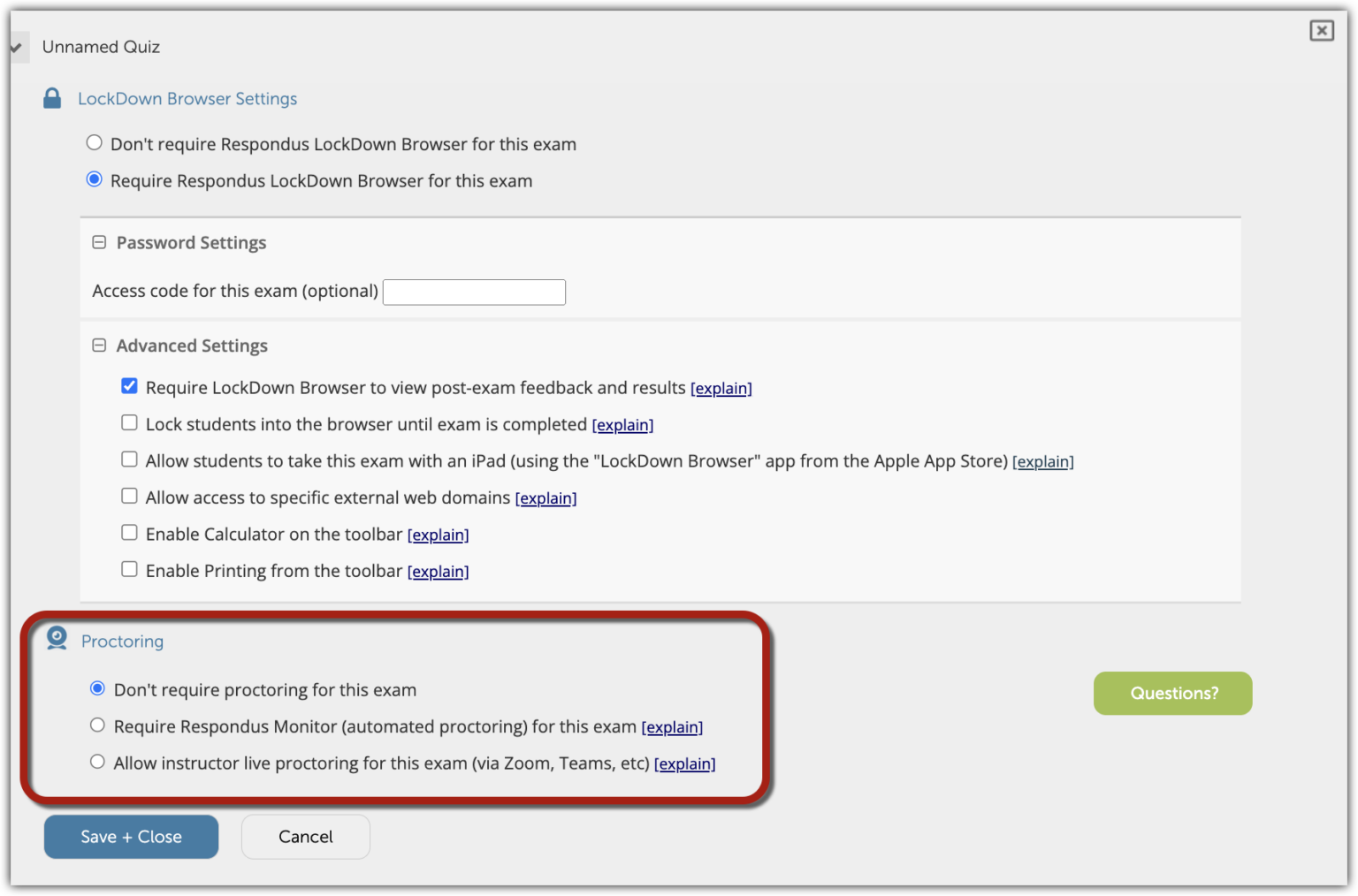 Enabling Respondus Monitor – CTE Resources