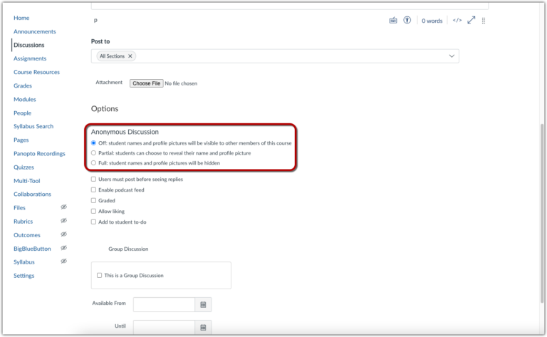 Discussions: Anonymity & Privacy - CTE Resources