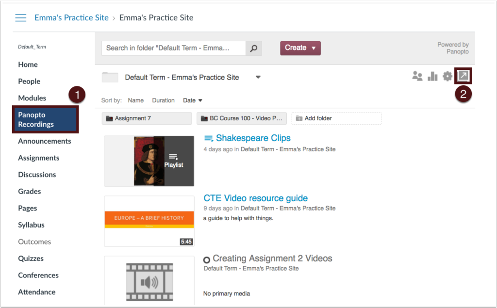 Build a Panopto Recording From Scratch – CTE Resources