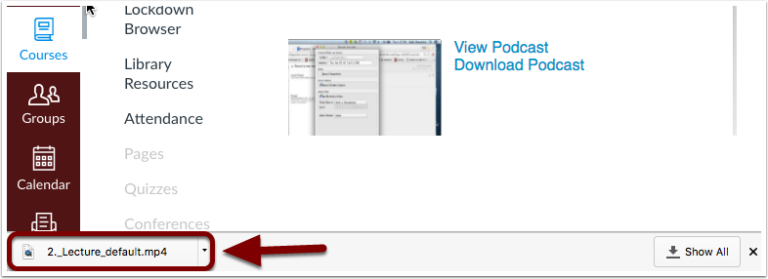 Download a Panopto Recording – CTE Resources