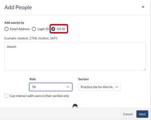 Add People To Canvas – CTE Resources