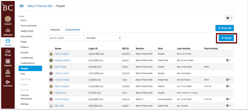Add People To Canvas - CTE Resources
