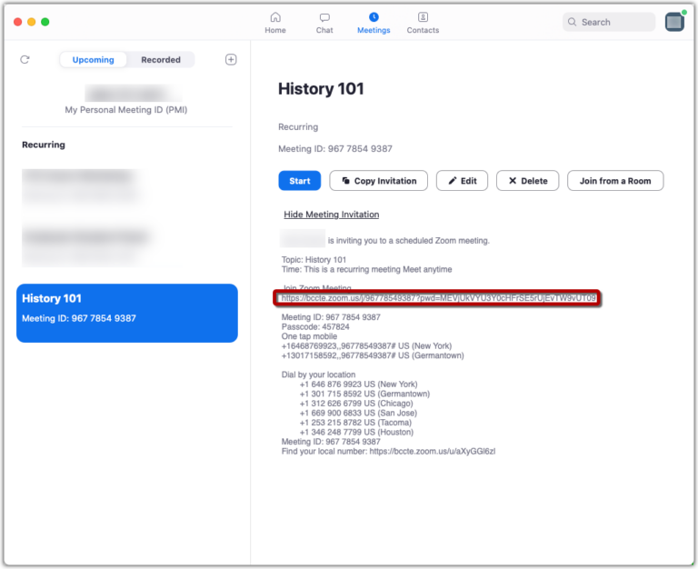 Creating and Sharing a Zoom Link – CTE Resources