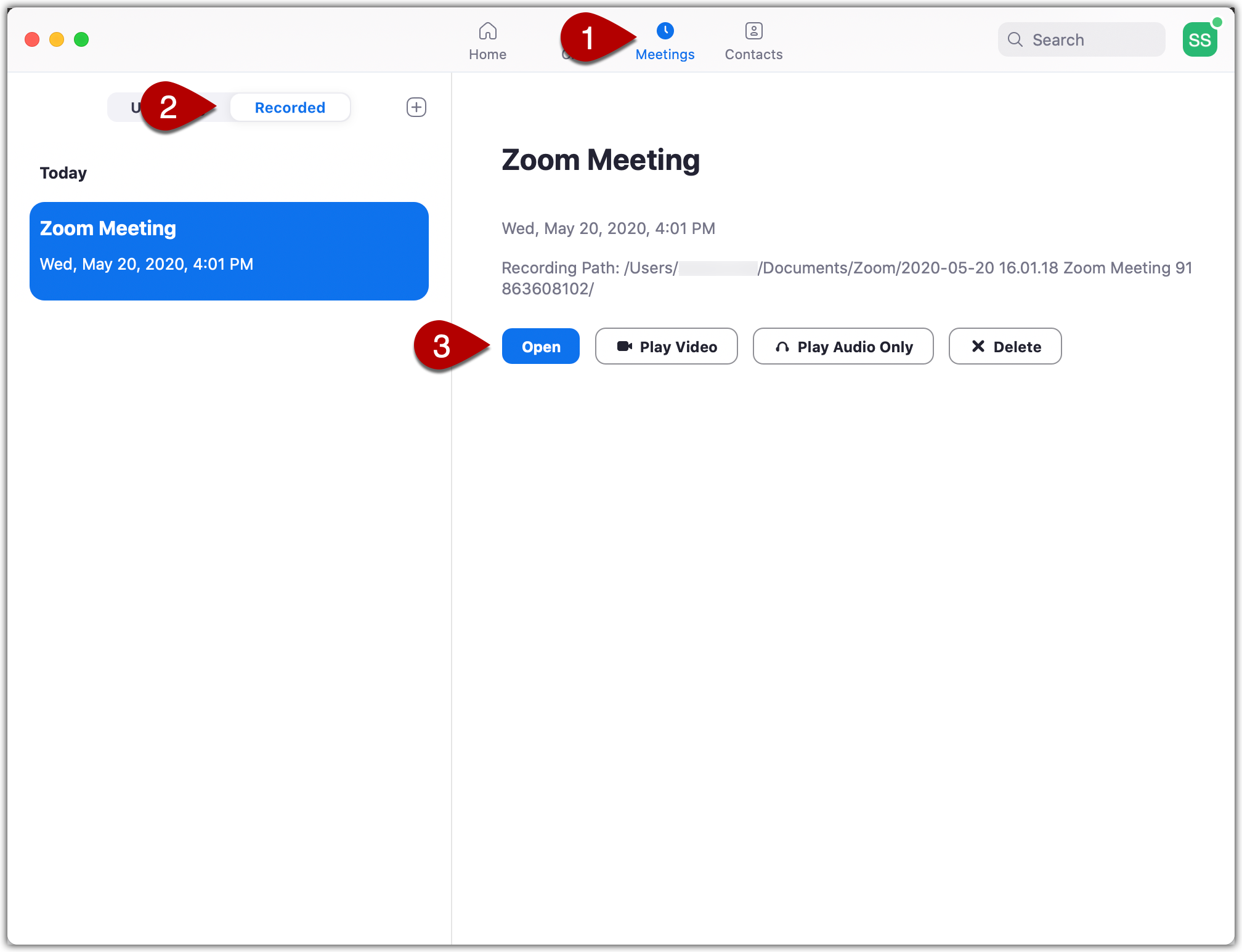 Recording in Zoom – CTE Resources