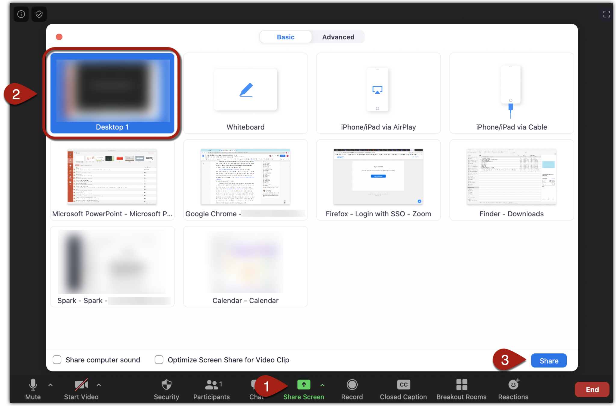 Zoom Screen Sharing and Annotation – CTE Resources