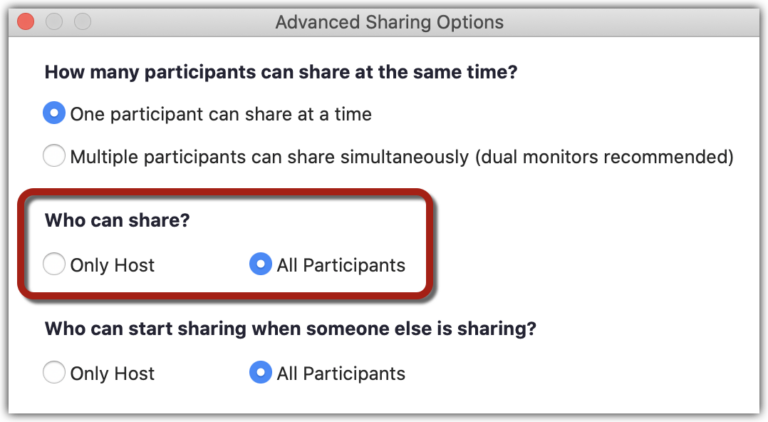 Zoom Screen Sharing and Annotation – CTE Resources