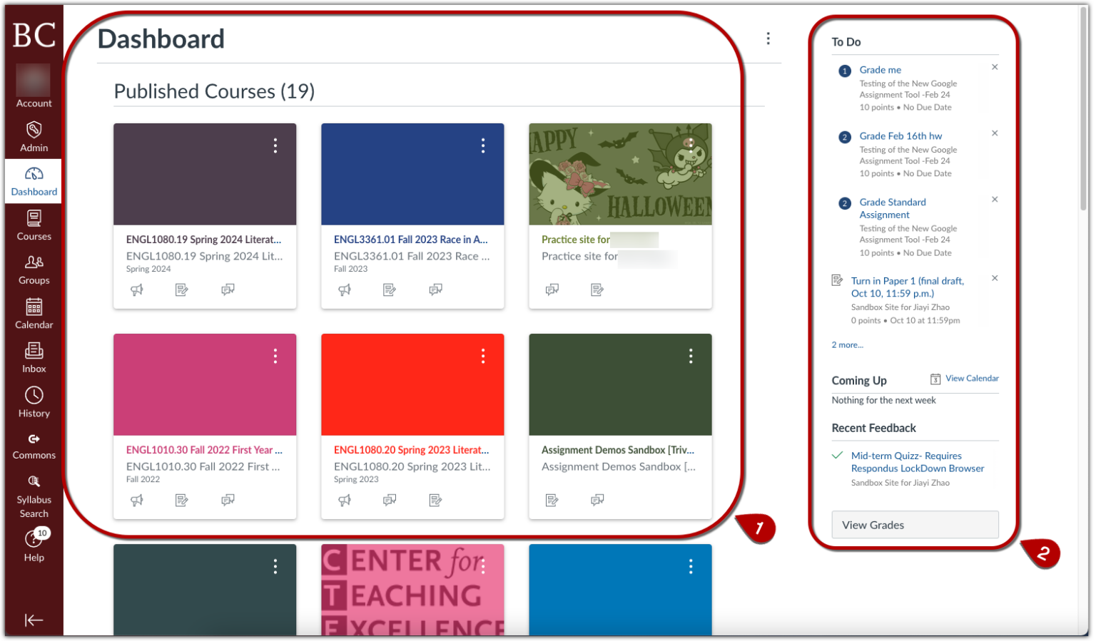 Your Canvas Dashboard – CTE Resources